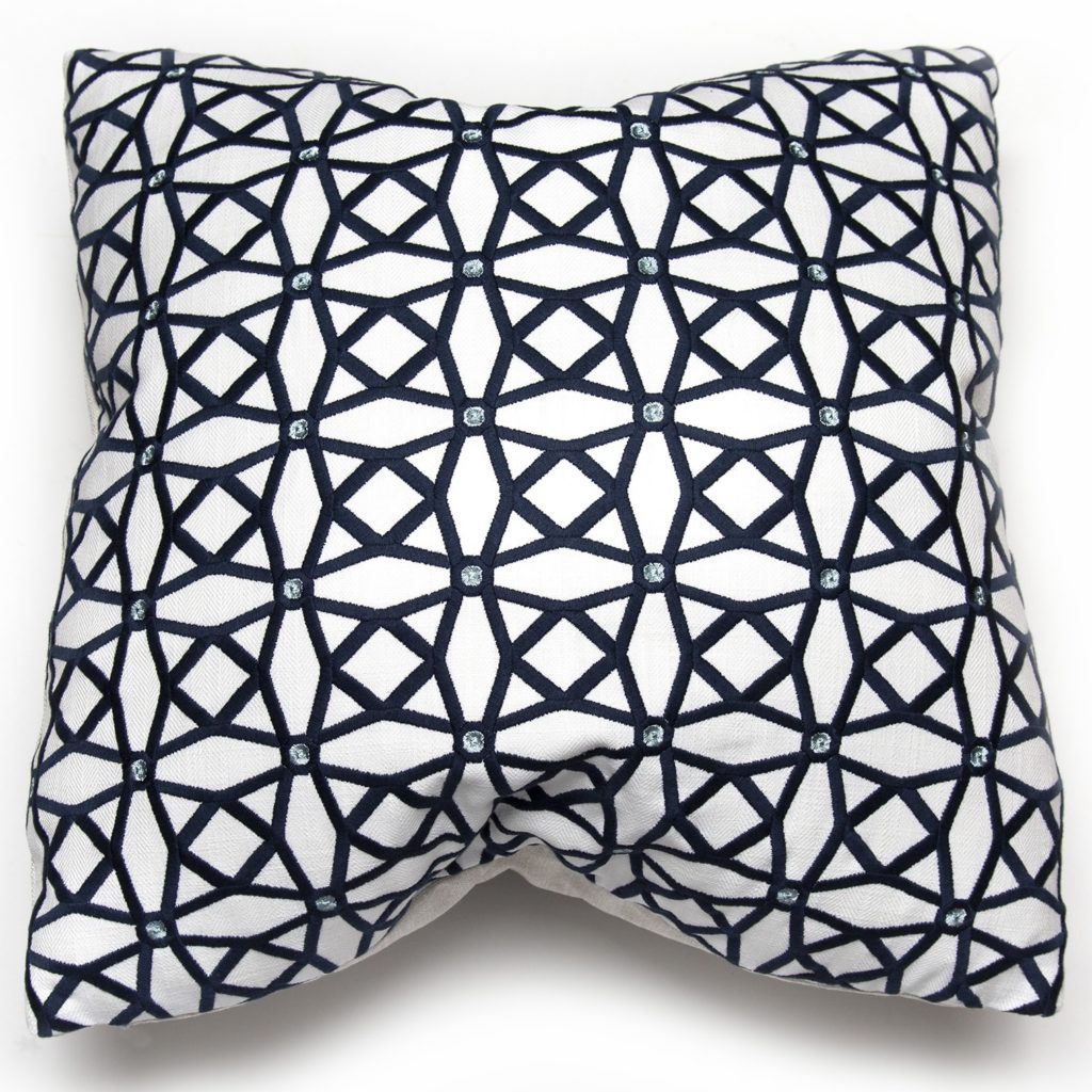 Tension Lattice - Navy | Lam Bespoke